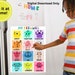 Cute Monster Feelings Chart | Printable Emotions Chart | Cute Monster ...