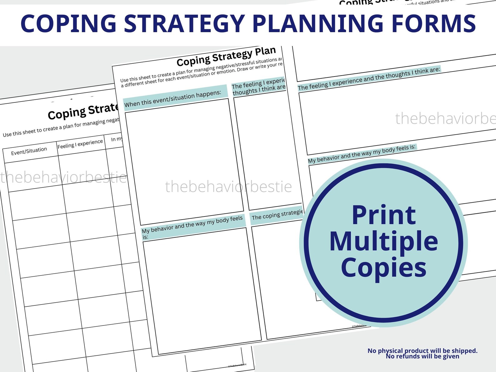 Coping Skills Worksheet | Coping Strategies Worksheet | Coping Skills ...