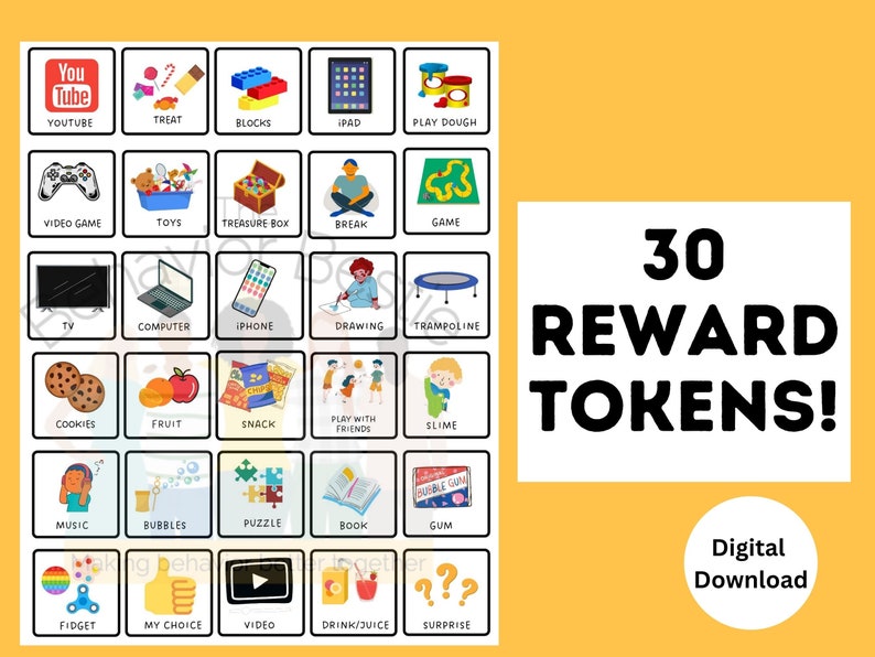 First-then Board W/ Tokens Now Next Board Autism Visual - Etsy Ireland