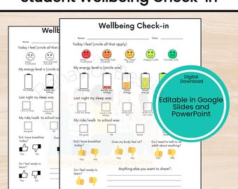 Student Check-in Sheet - Etsy