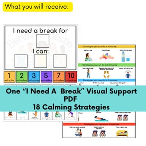 Visual Supports Bundle: Autism, Special Education (PDF Download) - Etsy