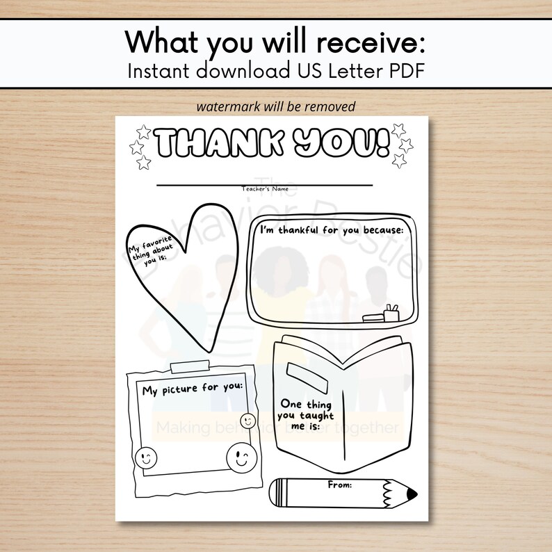 Teacher Appreciation Printable, Kindergarten Teacher Appreciation ...