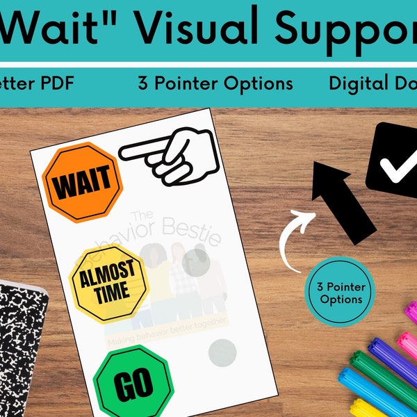 Teach Child to Wait - Etsy UK