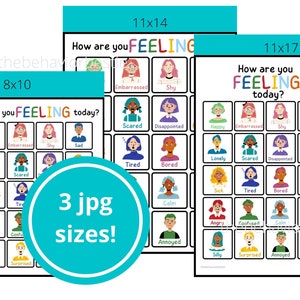 Digital Feelings Poster | Printable Emotions Poster | Calm Down Corner ...