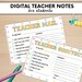 Positive Teacher Notes: Student Praise Cards (digital Download) - Etsy