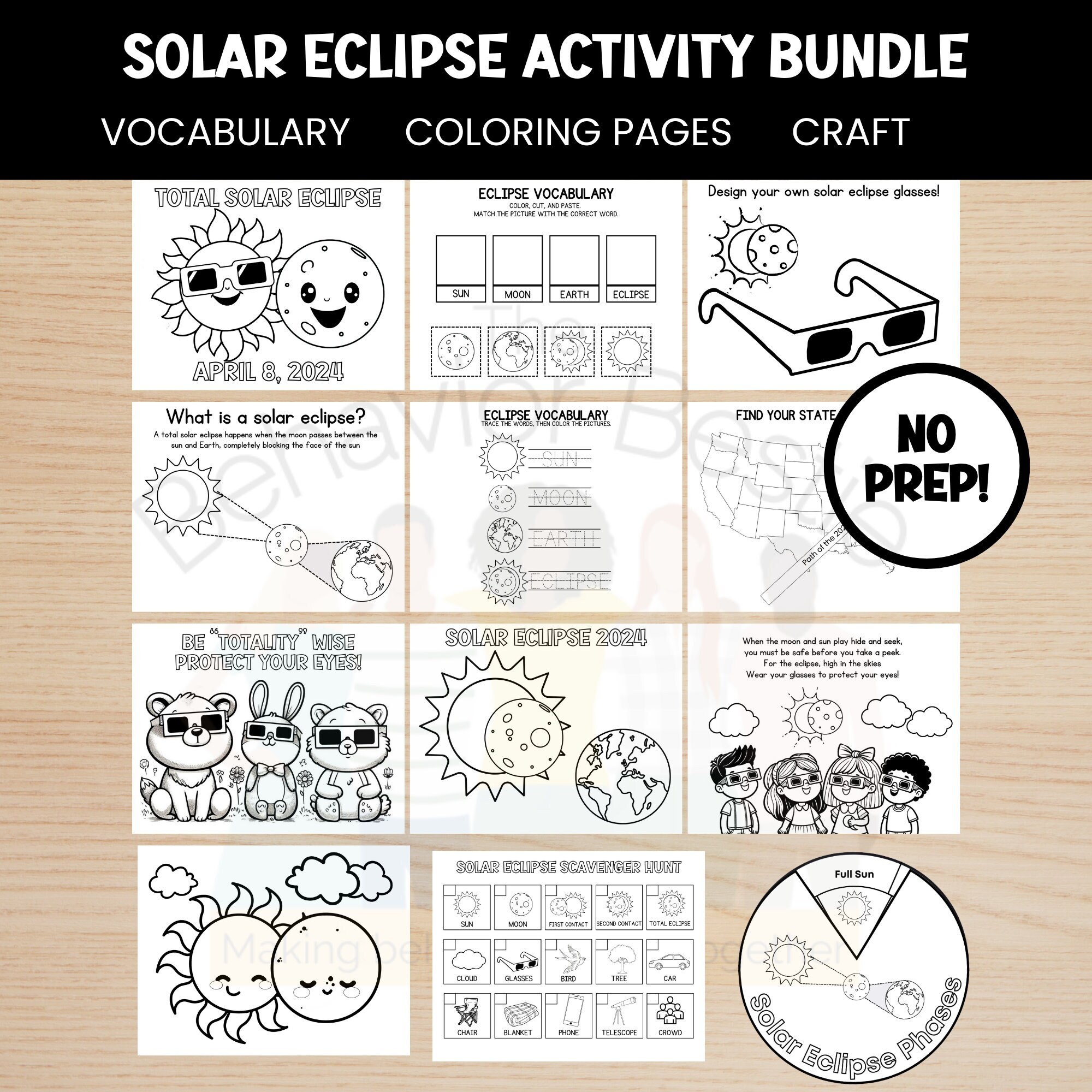 Solar Eclipse Activities, Preschool Activities, Homeschool Solar ...