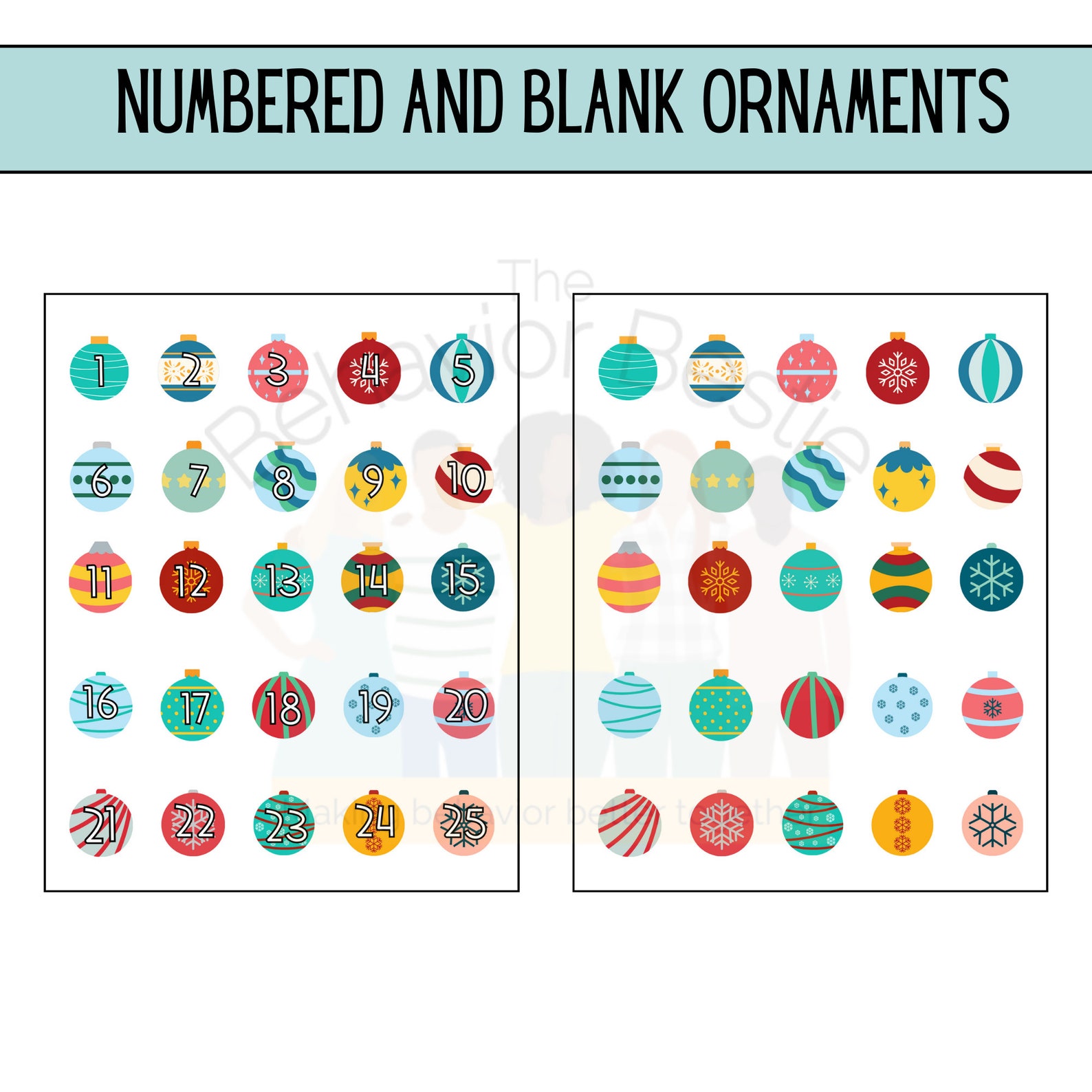 Christmas Reward Chart, Christmas Countdown Printable, Holiday Behavior ...