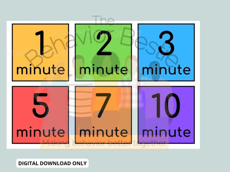 Printable Break Card: Visual Support for Calm Corner (PDF) - Etsy