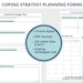 Coping Skills Worksheet: Strategies Planning Form (digital Download) - Etsy