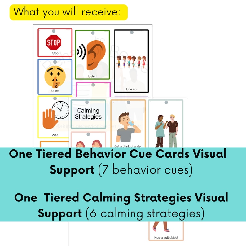 Visual Supports Bundle | Over 30 Printable Tools for Autism, ADHD, ABA & Behavior - Etsy Australia