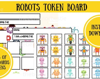 Token Board Cute - Etsy