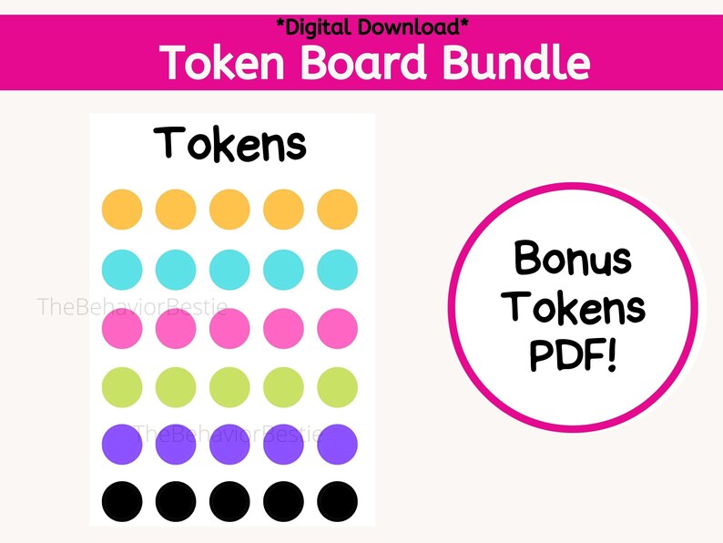 Digital Token Board Bundle | Sticker Chart Bundle | Behavior Chart ...