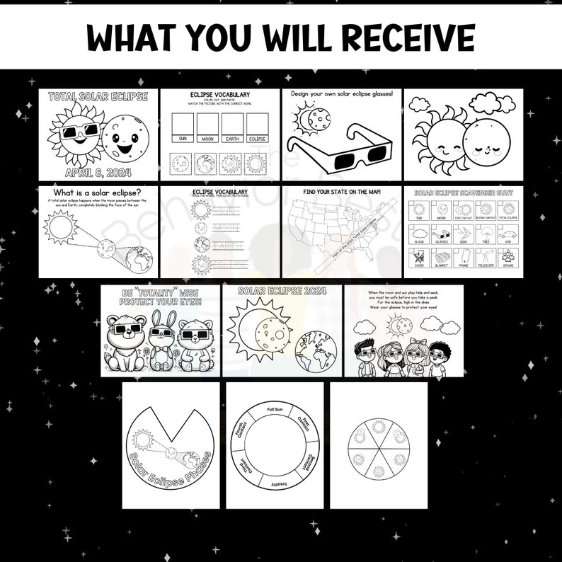 Solar Eclipse Activities, Preschool Activities, Homeschool Solar ...