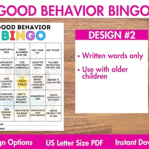 Classroom Behavior Bingo | Whole Class Reward System | Positive ...