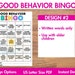 Classroom Behavior Bingo Whole Class Reward System Positive ...