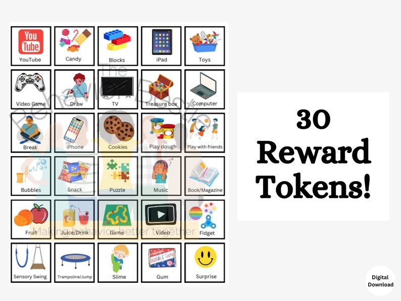 Fire Truck Sticker Chart | Fire Truck Token Board Behavior Management ...