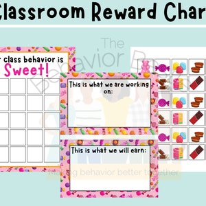 Classroom Reward Charts: Positive Behavior System (digital Download) - Etsy