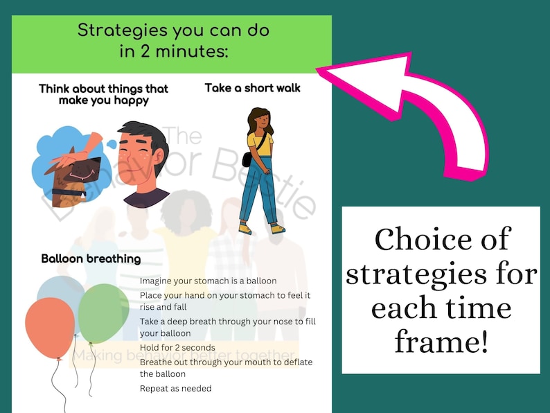 Printable Break Card: Visual Support for Calm Corner (PDF) - Etsy