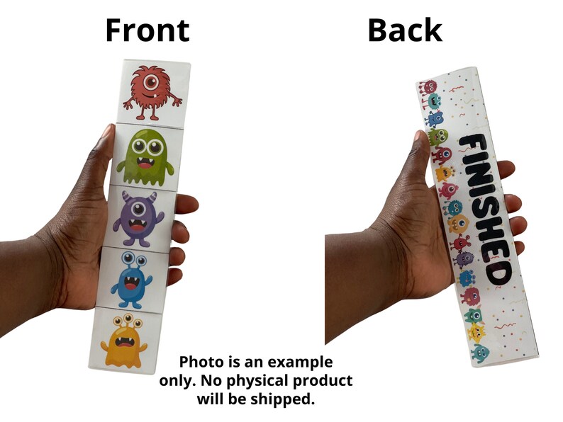 Printable Monsters Token Board | Tokenless Token Board | Flip Token ...