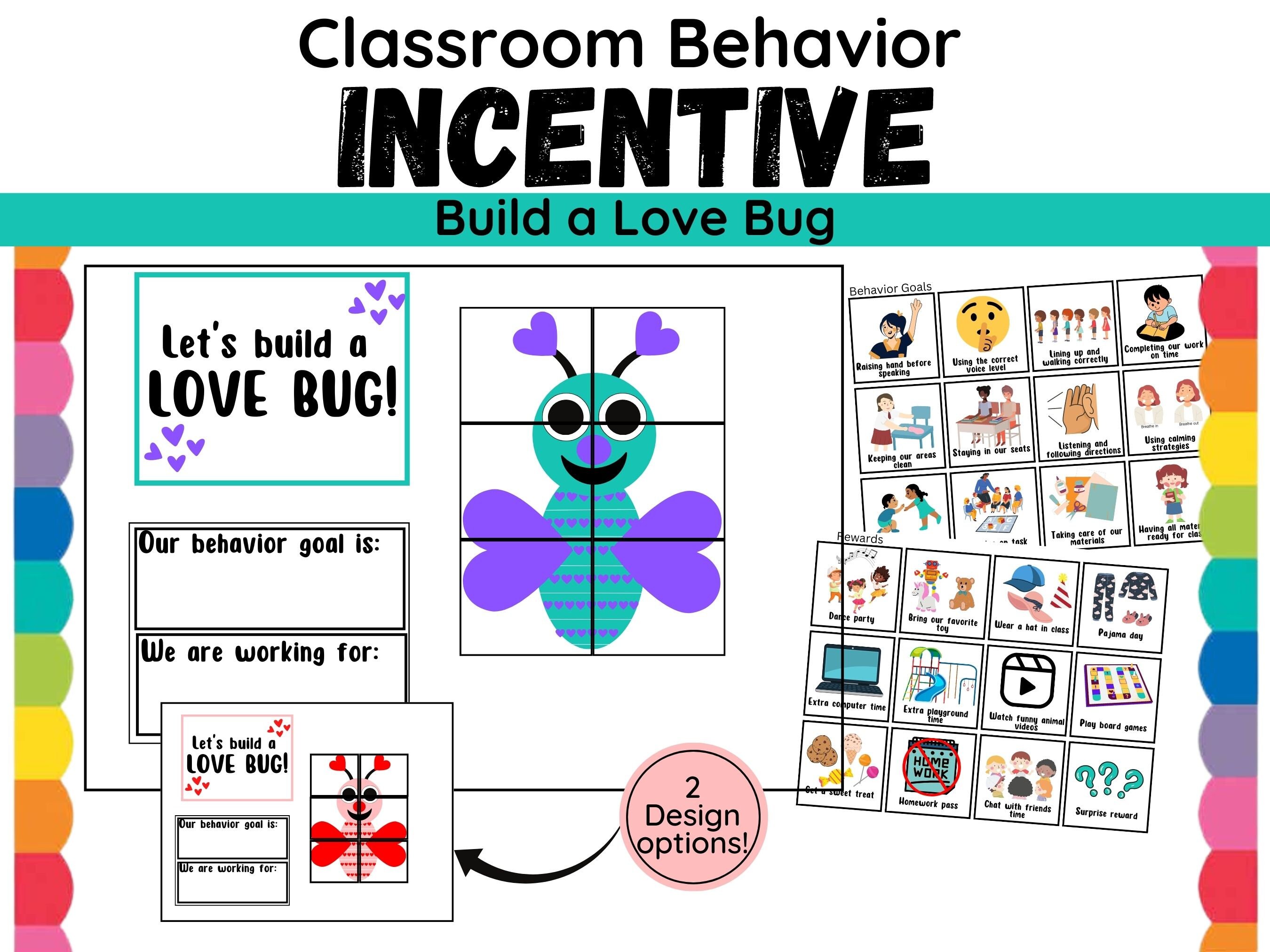 Classroom Reward System | Classroom Reinforcement | Class Behavior ...
