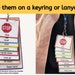 Visual Behavior Cue Cards for Kids: Keyring/lanyard (digital Download ...