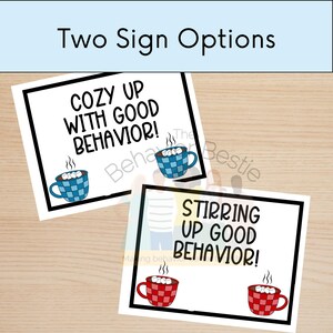 Hot Cocoa Class Reward System | Classroom Management After Winter Break ...