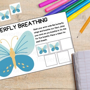 Breathing Exercise Cards for Kids: Calming & Coping Tools (PDF) - Etsy