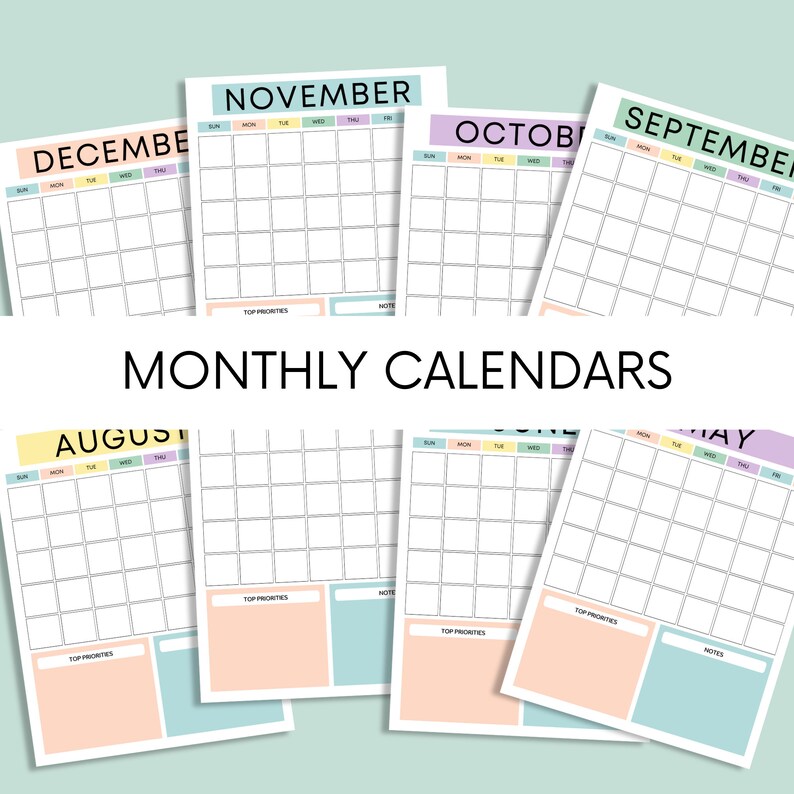 SMART Goal Setting Bundle, Goal Setting Planner, Printable Smart Goal ... SMART Goal Setting Bundle, Goal Setting Planner, Printable Smart Goal ...