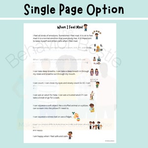 When I Feel Mad Social Narrative | Story About Feeling Mad | Feeling ...