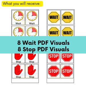 Visual Supports Bundle for Kids, Autism Visual Supports, Special ...