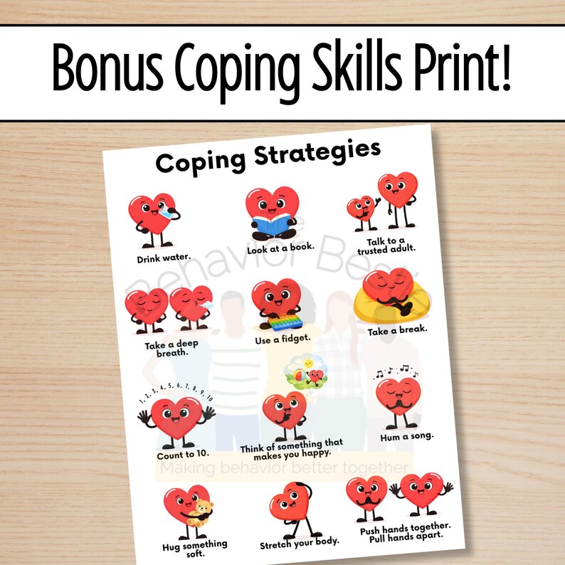 Coping Skills Cards | Emotional Regulation Cards for Kids | Calm Down ...