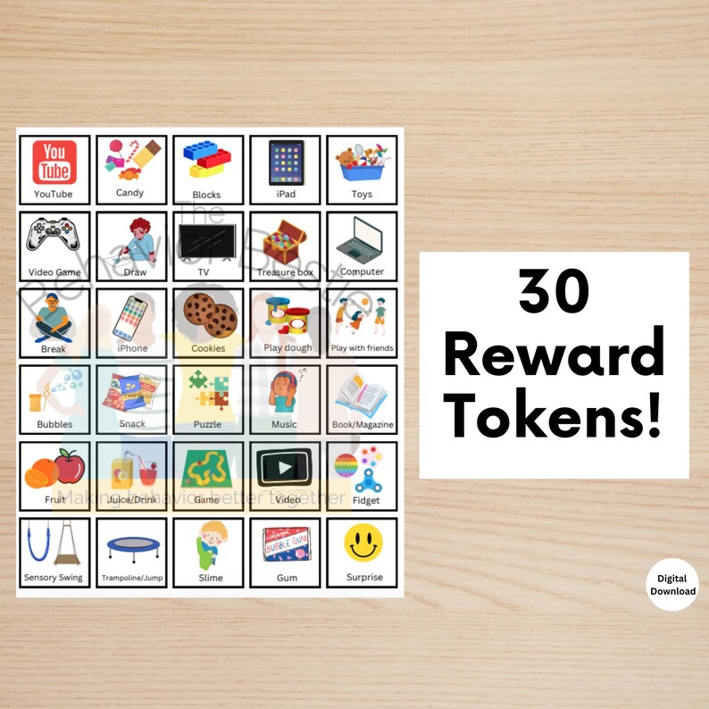 Basketball Token Board: Kids Reward Chart (digital Download) - Etsy