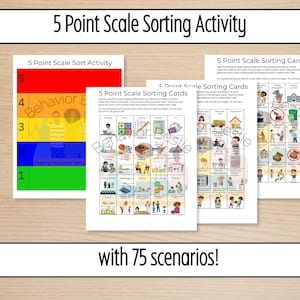 Emotions 5-point Scale Bundle: Autism, ADHD, Self-regulation (digital ...