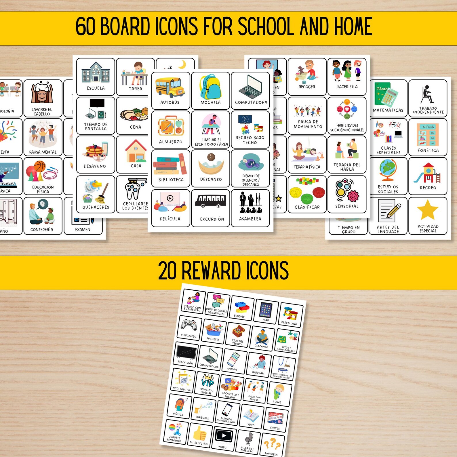 Spanish First-then Board: Autism Visual Supports With Tokens - Etsy