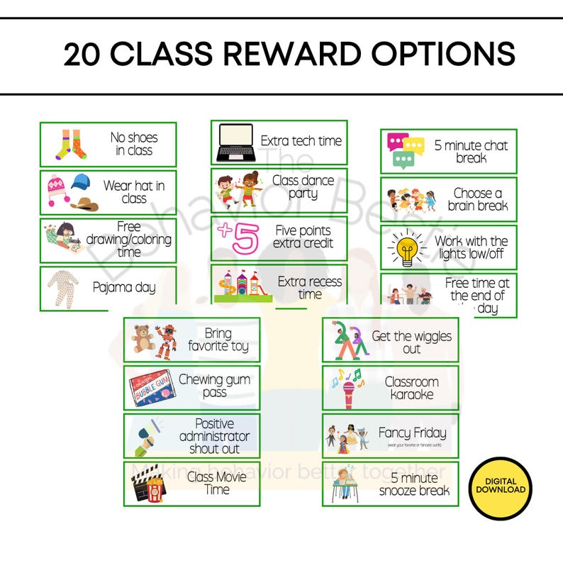 Apple Tree Class Reward System: Positive Behavior Chart (PDF) - Etsy