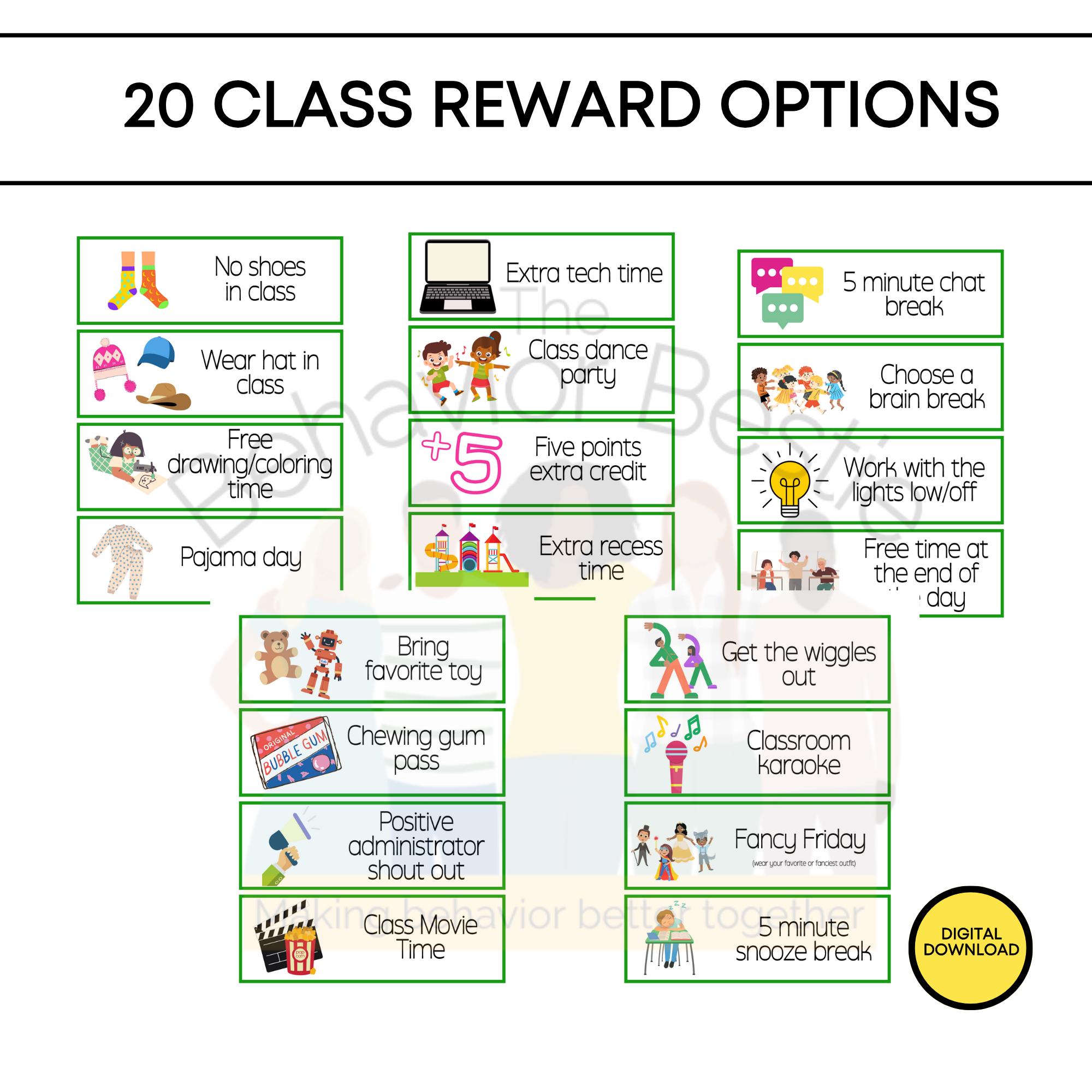 Apple Tree Class Reward System: Positive Behavior Chart (PDF) - Etsy