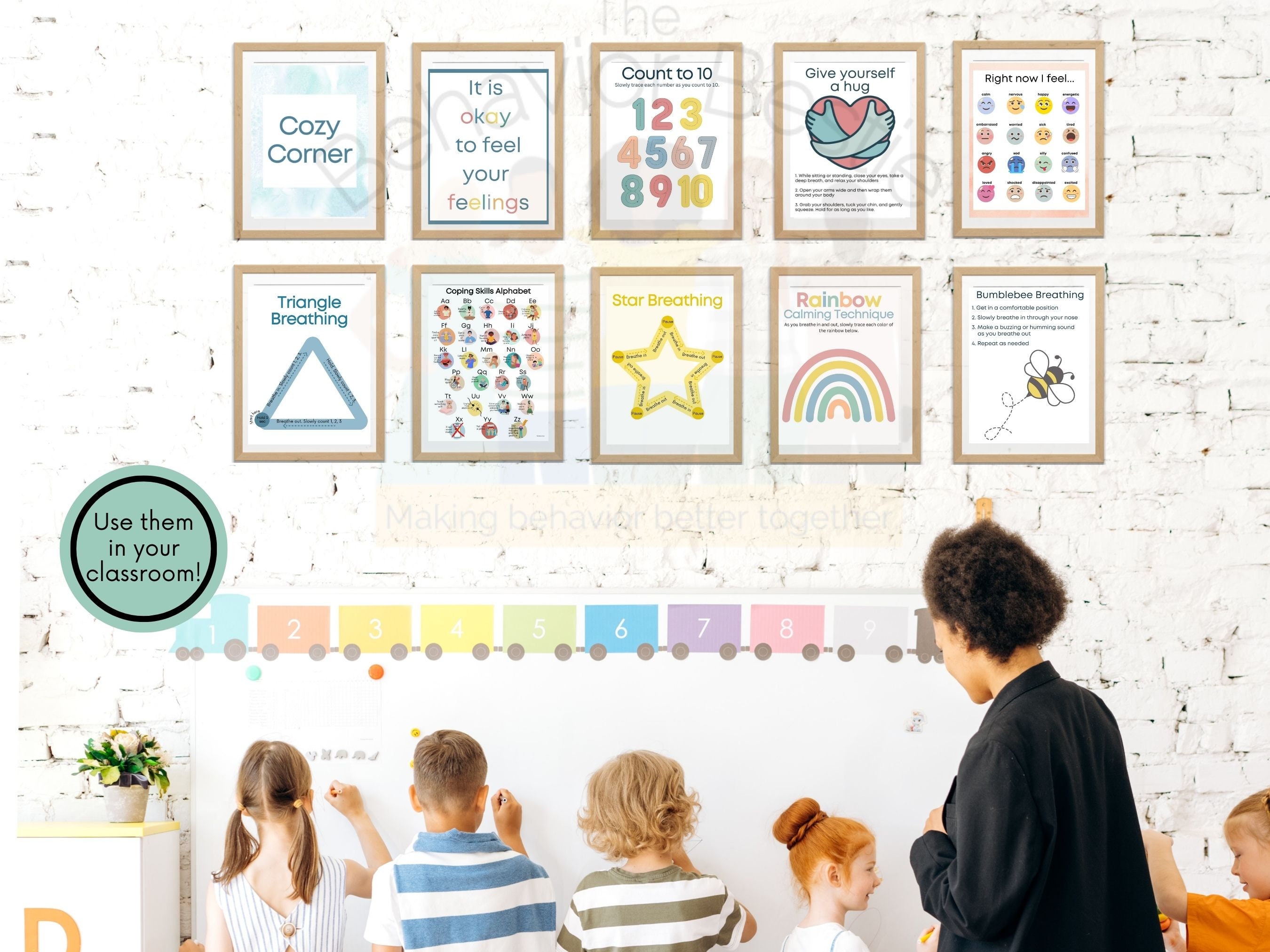 Calm Corner Posters printable Calm Corner Poster Bundle Calm Corner ...