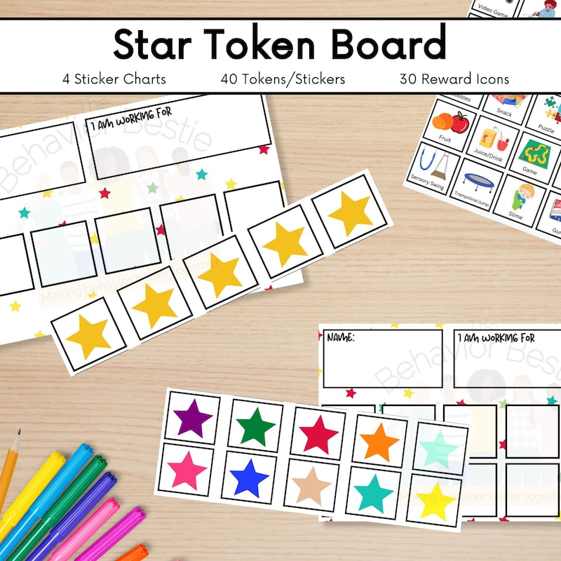 Reward Chart for Children Therapy - Etsy
