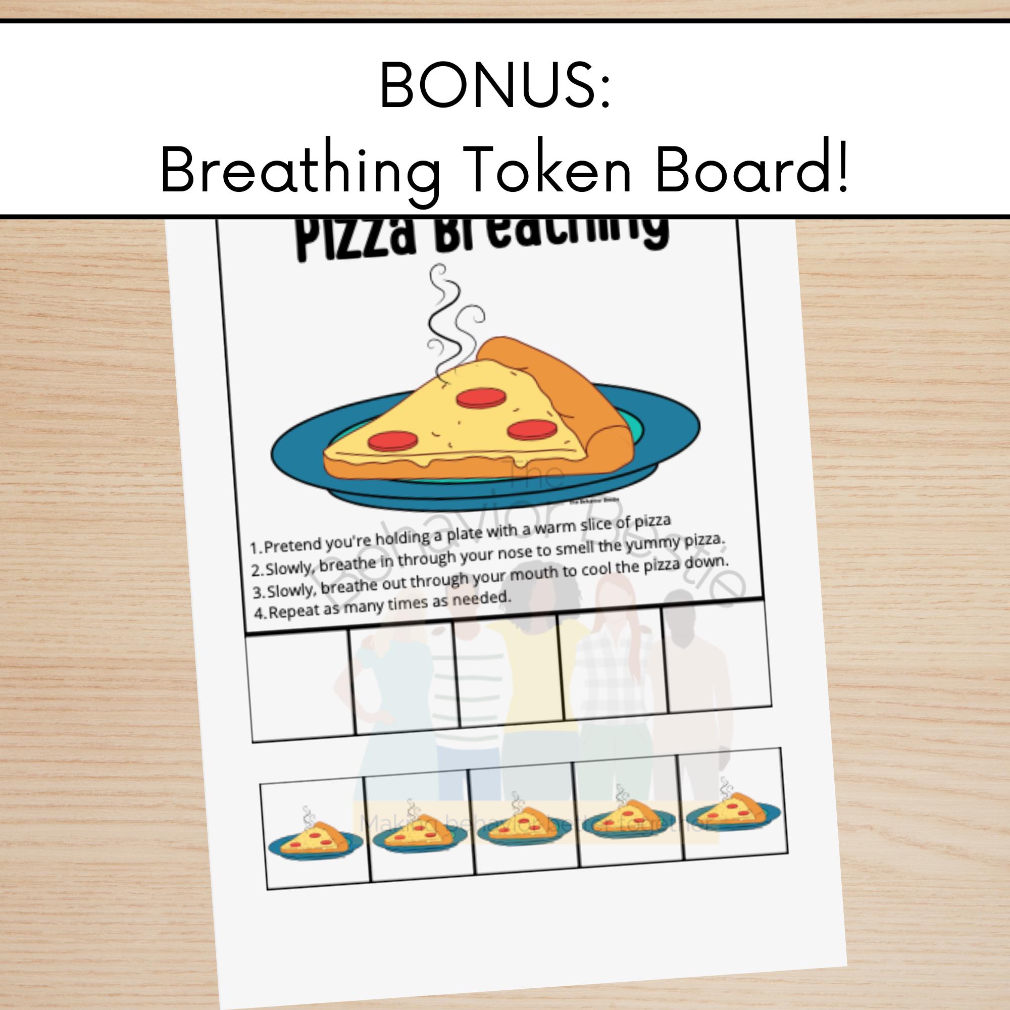 Pizza Breathing Strategy: Calming Skills for Kids (printable PDF) - Etsy