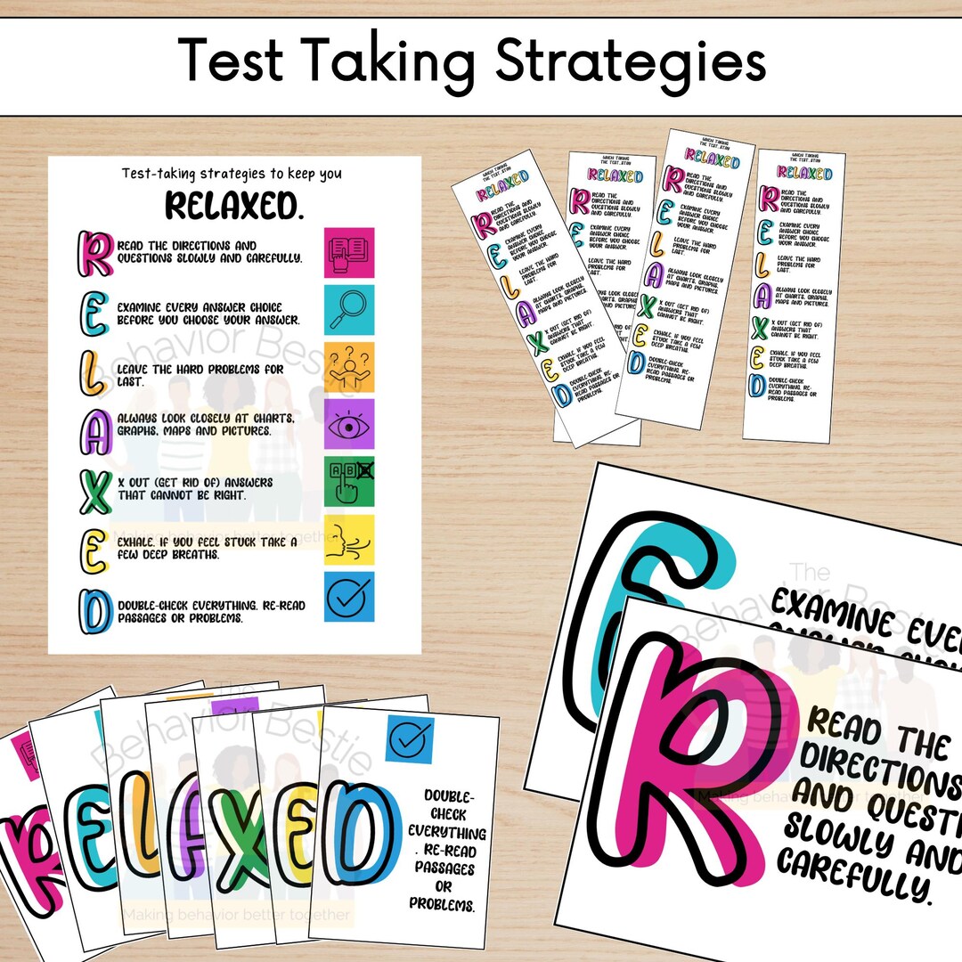 Test Taking Strategies Bundle | Educational Resources for Teachers ...