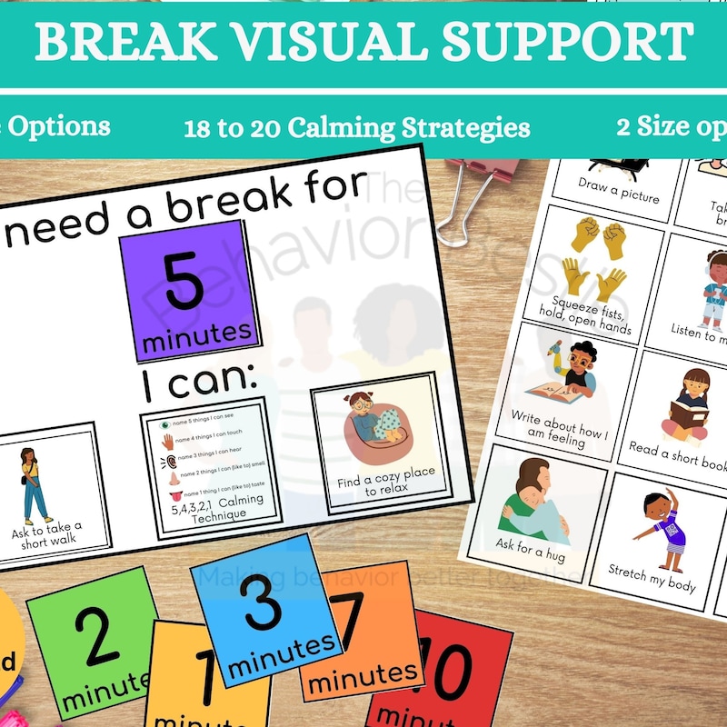 I Need a Break Visual - Etsy