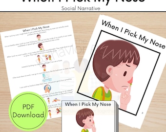 Personal Space Social Story, Autism Social Story, ADHD Resource ...