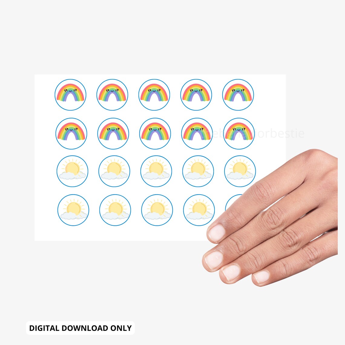 Rainbow Token Board, Rainbow Reward Chart for Kids, Autism Visual ...