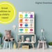 Cute Monster Feelings Chart | Printable Emotions Chart | Cute Monster ...
