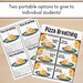 Pizza Breathing Strategy: Calming Skills for Kids (printable PDF) - Etsy