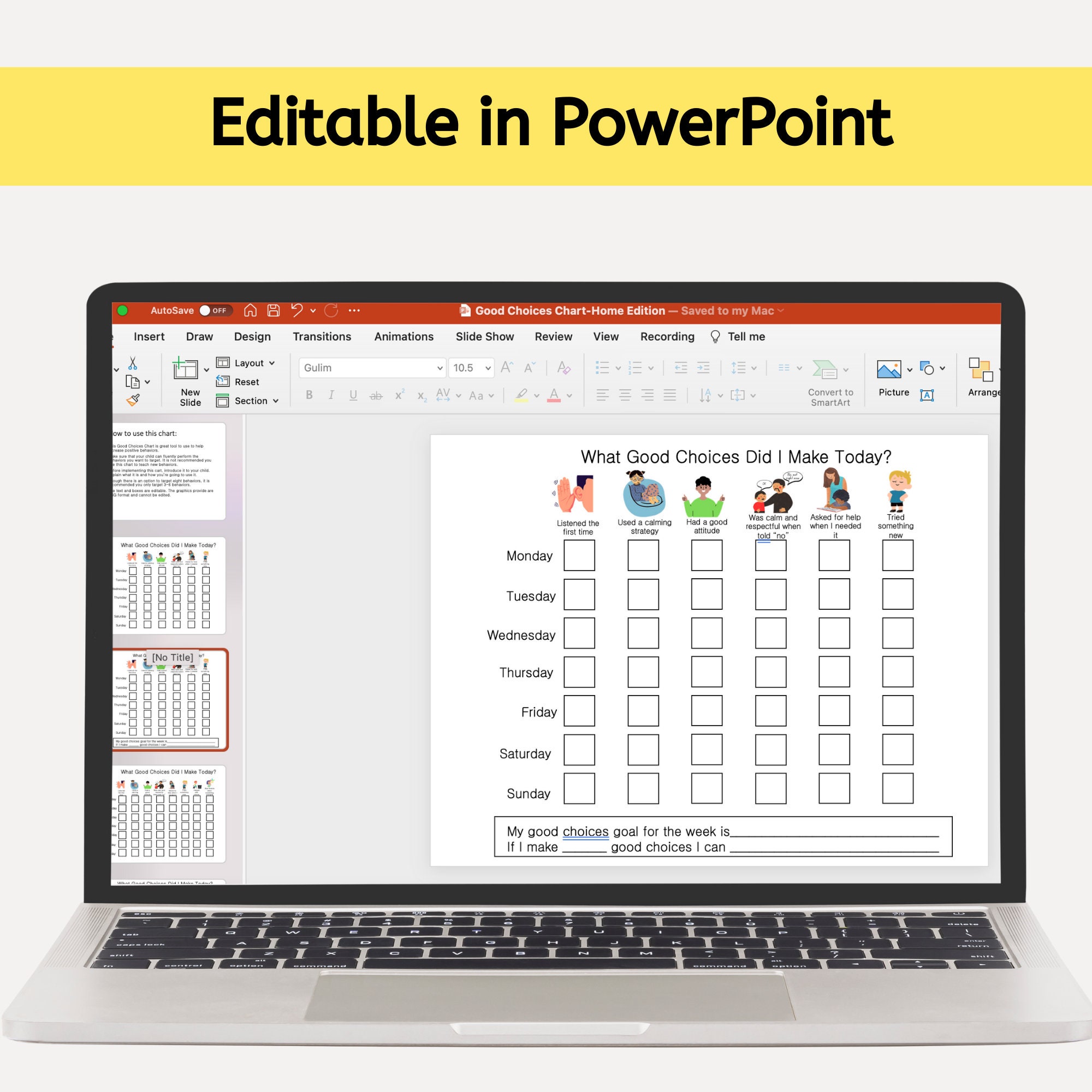 Good Choices Behavior Chart: Positive Reinforcement Checklist (PDF or ...