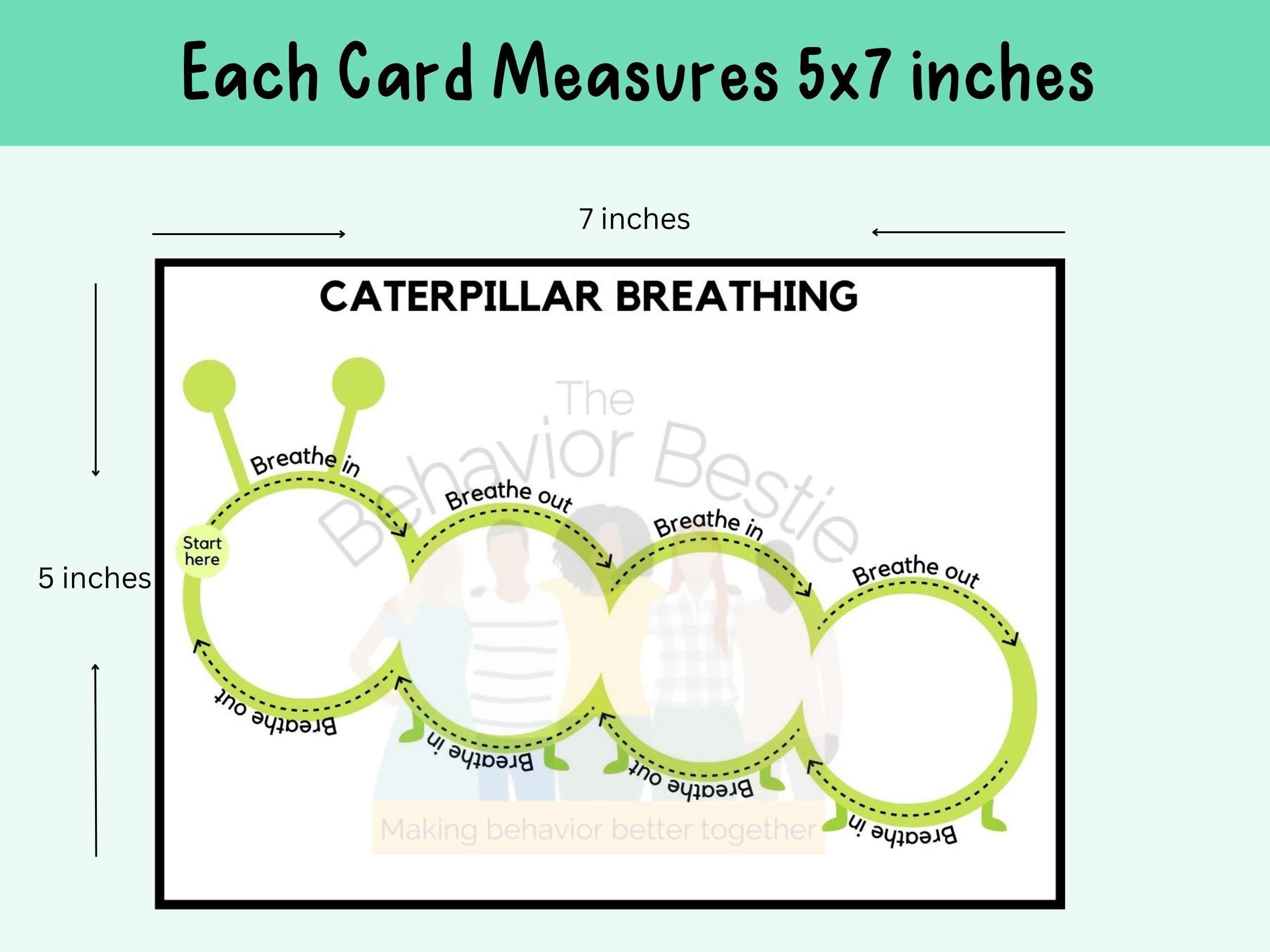 Finger Tracing Breathing Cards | Digital Mindfulness Breathing Cards ...