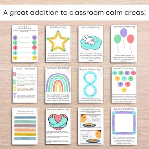 Emotional Regulation Cards for Kids: Coping Skills & Calming Techniques ...