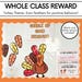 Turkey Theme Class Reward System: Positive Behavior Management - Etsy