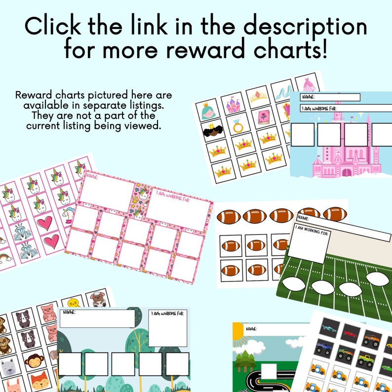 Printable Token Boards, Kids Reward Chart, Token Boards for Speech, ABA ...